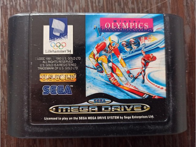 sega. igrica winter olimpics ispravna sa slika origi