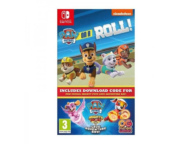 Switch Paw Patrol On a roll + Mighty Pups Compilation