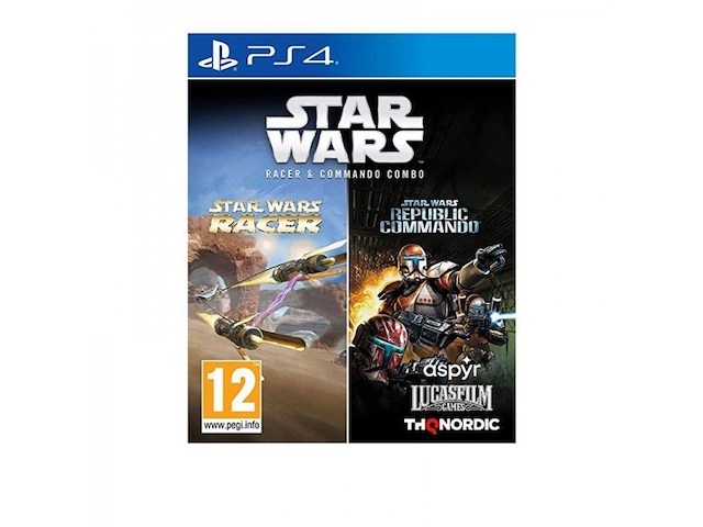 PS4 Star Wars Racer and Commando Combo