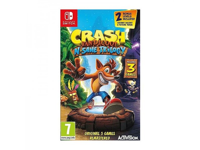 Switch Crash Bandicoot N. Sane Trilogy