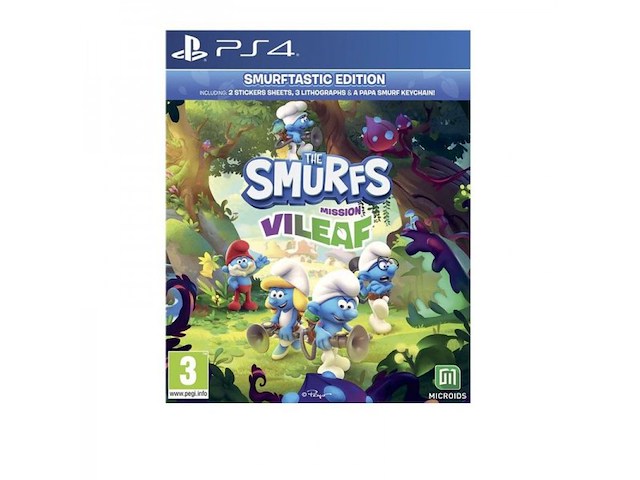 PS4 The Smurfs: Mission Vileaf - Smurftastic Edition