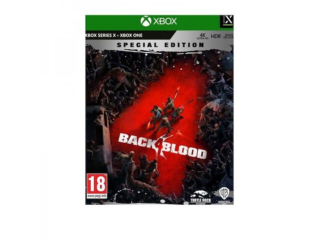 XBOXONE/XSX Back 4 Blood Steelbook edition