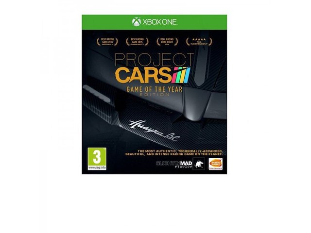 XBOXONE Project Cars GOTY