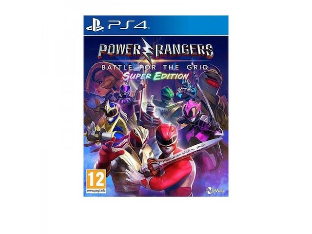 PS4 Power Rangers: Battle for the Grid - Super Edition