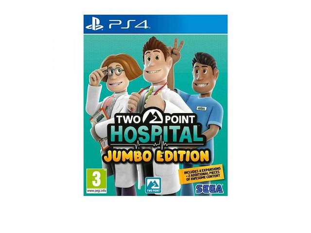 PS4 Two Point Hospital - Jumbo Edition