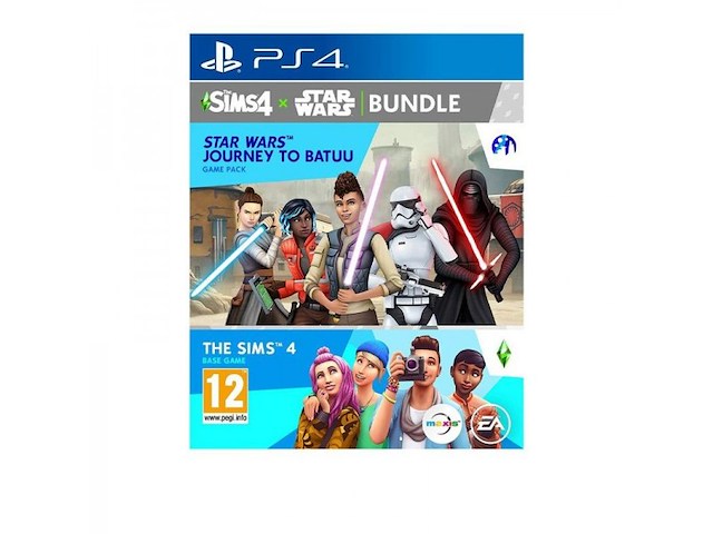 PS4 The Sims 4 Star Wars: Journey To Batuu - Base Game and Game Pack Bundle
