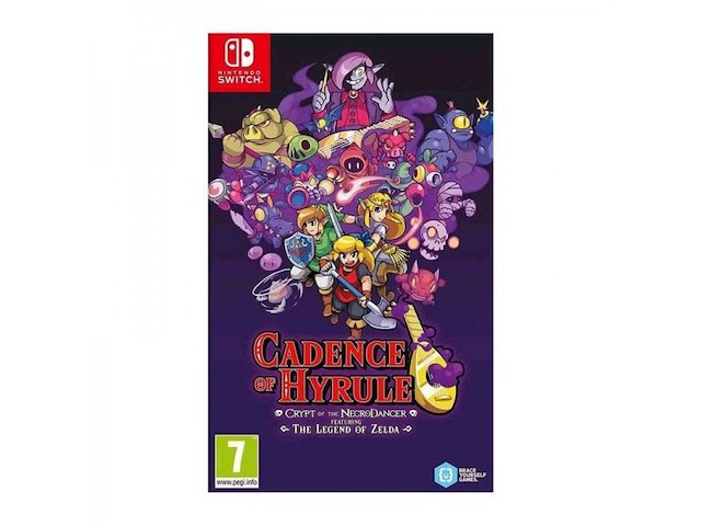 Switch Cadence of Hyrule: Crypt of the NecroDancer featuring The Legend of Zelda