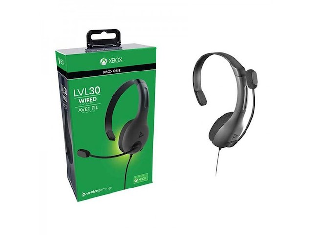 XBOXONE Wired Headset LVL30 Black