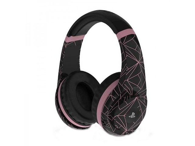 PS4 Rose Gold Edition Stereo Gaming Headset - Abstract Black