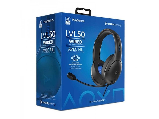 PS4 Wired Headset LVL50