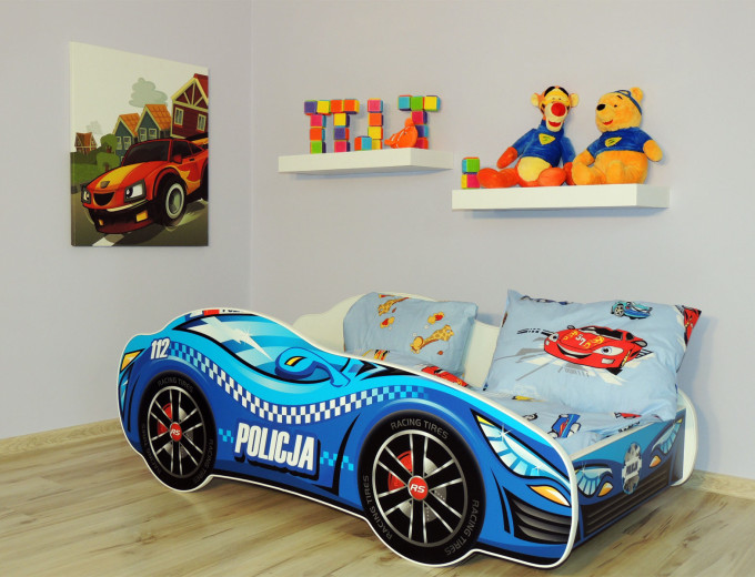 Dečiji kreveti “Racing Car” Police