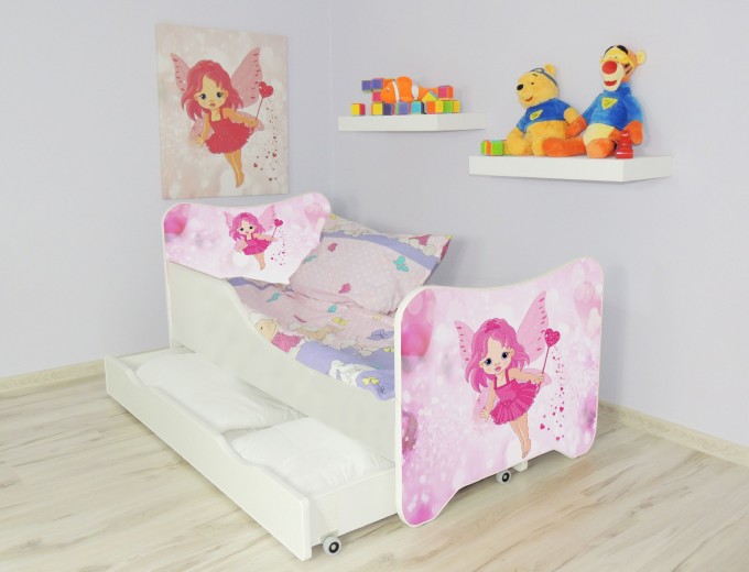 Dečiji kreveti “Happy Kitty” sa fiokom Fairy