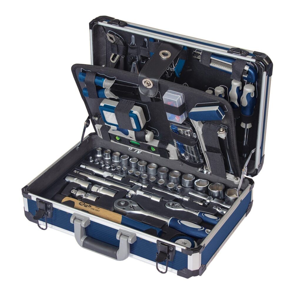 Set ručnog alata u aluminijumskom koferu 176 delova, Raxx 1246740