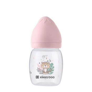 Kikka Boo flašica anti colic 180ml Savanna Pink