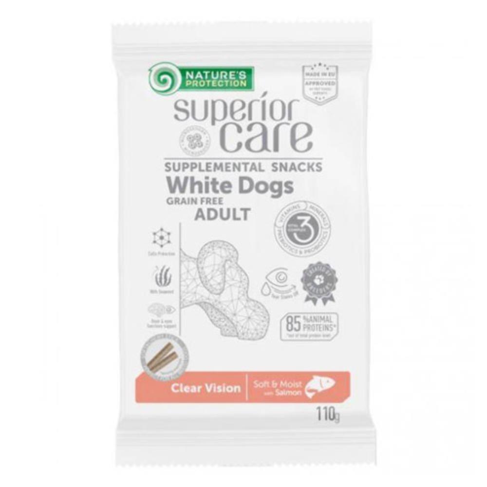 NPSC Snack/ White Dog/ g.f./ Clear Vision/ Salmon/ 110 g