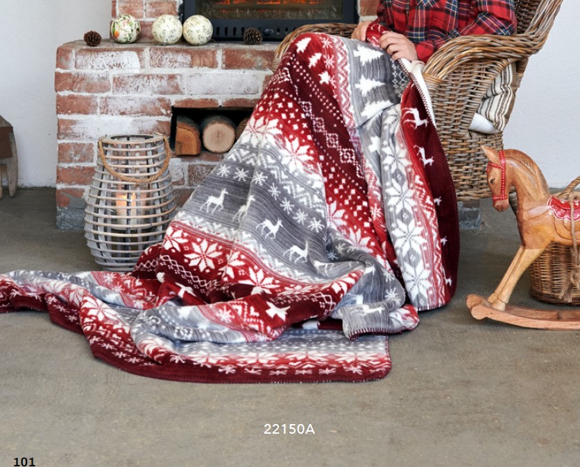 Ćebe ECO BLANKET CHRISTMAS 150x200 - 22150-A - Marry