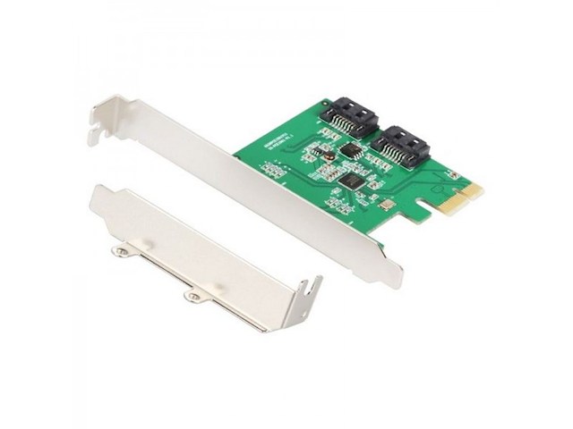 E-green PCI-Express kontroler 2-port SATA III RAID