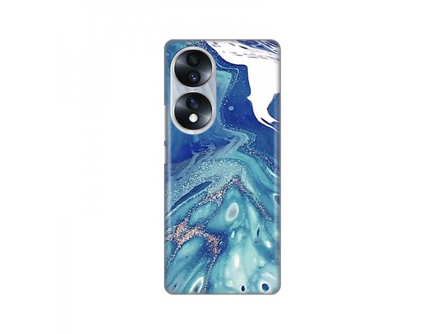 Maskica Silikonska Print za Huawei Honor 70 Blue Marble