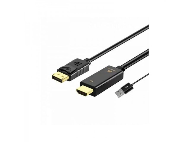 Fast Asia Kabl HDMI + USB 2.0 na DisplayPort (m/m) 1.8m