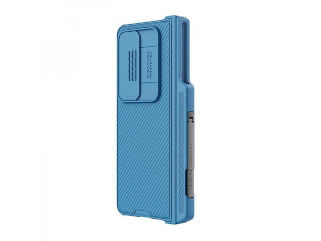 Maskica Nillkin CamShield Pro za Samsung Galaxy Z Fold 4 5G (with pen slot &; stand) plava