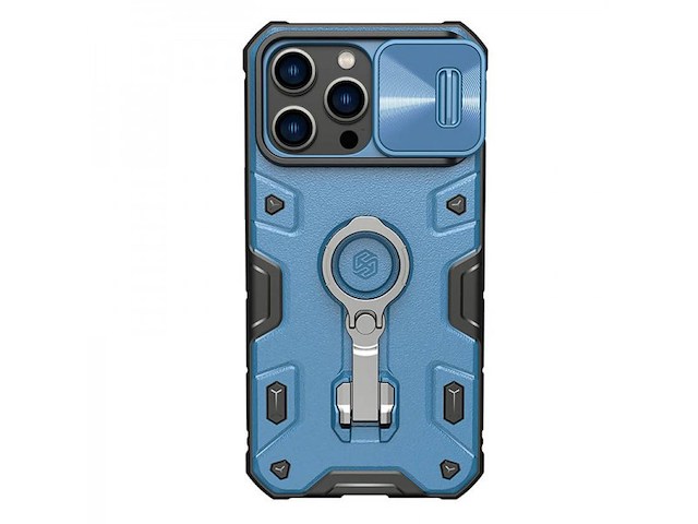Maskica Nillkin CamShield Armor Pro za iPhone 14 Pro Max 6.7 plava
