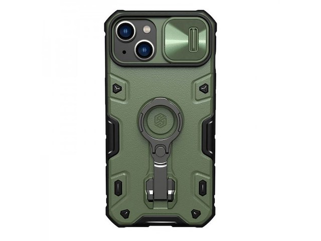 Maskica Nillkin CamShield Armor Pro za iPhone 14 Plus 6.7 zelena