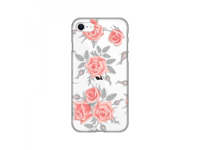 Maskica Silikonska Print Skin za iPhone 7/8/SE 2020/2022 Elegant Roses