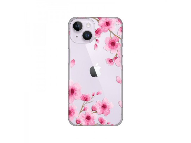 Maskica Silikonska Print Skin za iPhone 14 6.1 Rose flowers