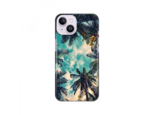 Maskica Silikonska Print Skin za iPhone 14 6.1 Palm tree