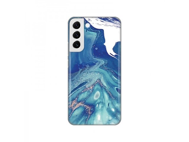 Maskica Silikonska Print za Samsung S906B Galaxy S22 Plus Blue Marble