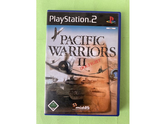 Pacific Warriors II - World War II WW2 - PS2 igrica