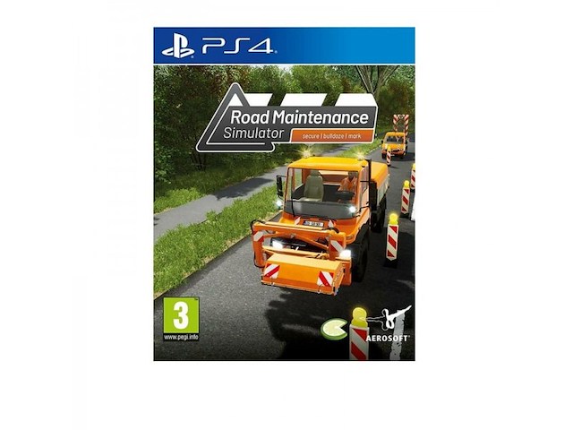 PS4 Road Maintenance Simulator