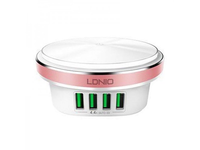 LDNIO USB Charger 4 Ports 5V/4.4A 22W White