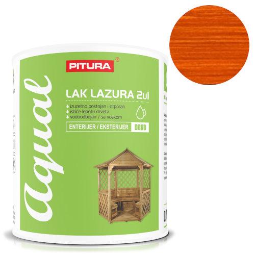 AQUAL LAK LAZURA 2u1- MAHAGONI