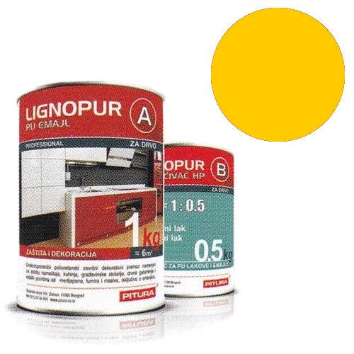 LIGNOPUR PU EMAJL ŽUTA/RAL