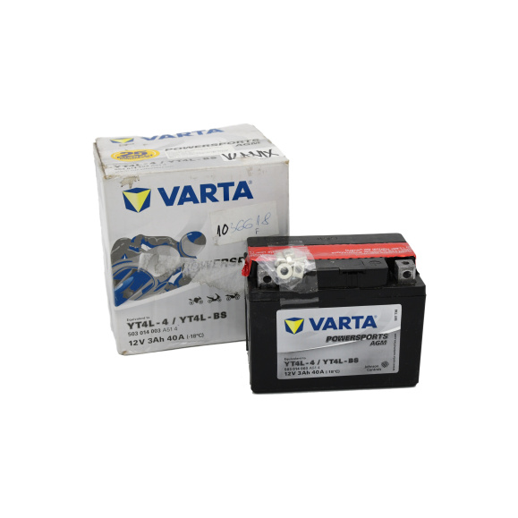 Akumulator VARTA moto YT4L-BS 12V 3Ah +D