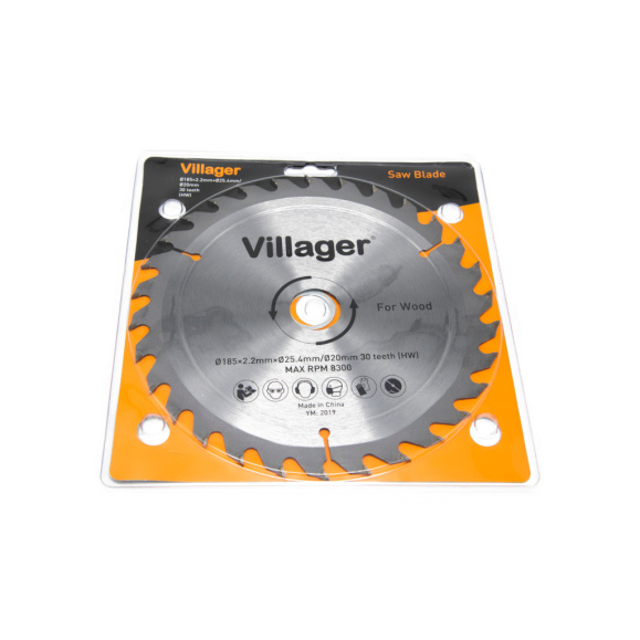 List testere za drvo 210mm 25,4/30 2,4mm 40teeth VILLAGER