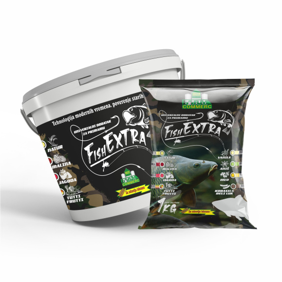 FishExtra BRAON-BELI LUK/KOBASICA 5kg