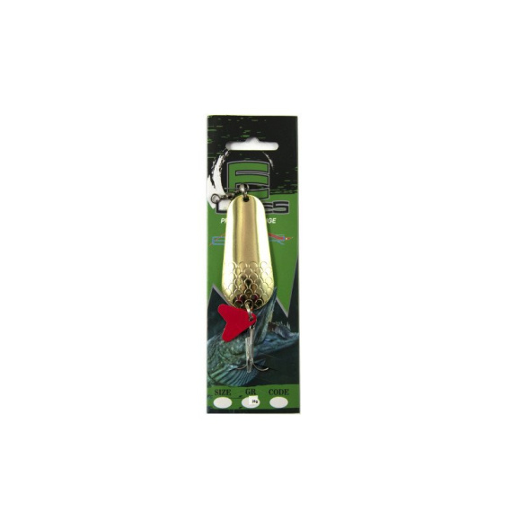 E Lures Spoon 18g GOLD