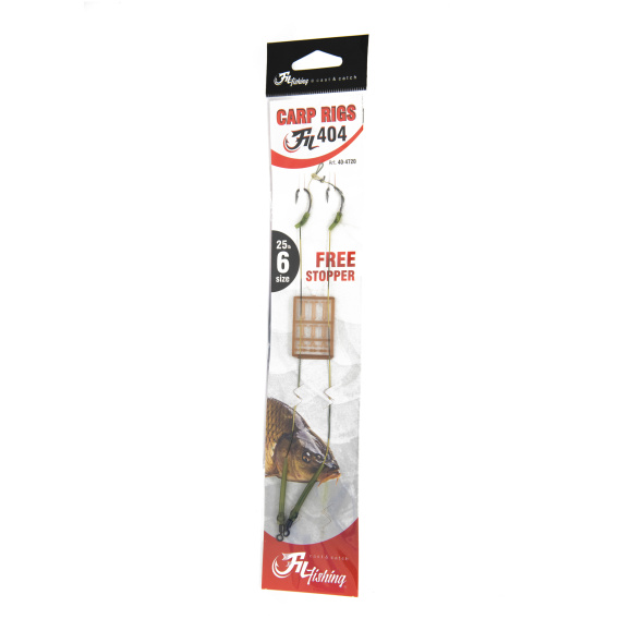 Carp Rig fil hooks 404 size 6