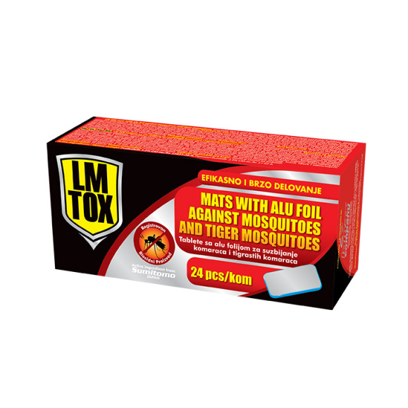 LM TOX tablete protiv komaraca sa aluminijumskom folijom 24/1