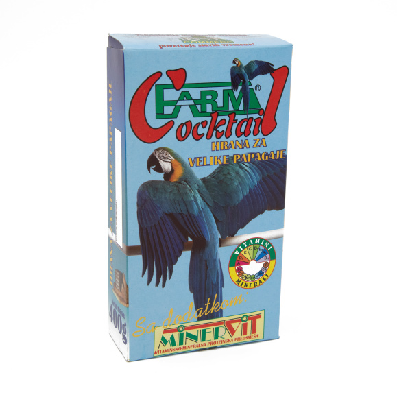 Farm Cocktail za VELIKE PAPAGAJE 400g