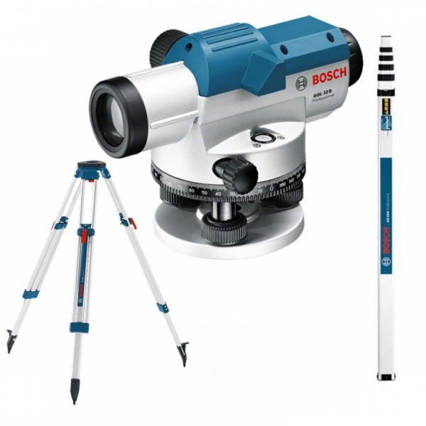 BOSCH® Optički uređaj za nivelaciju GOL 32 D Professional + BT 160 + GR 500