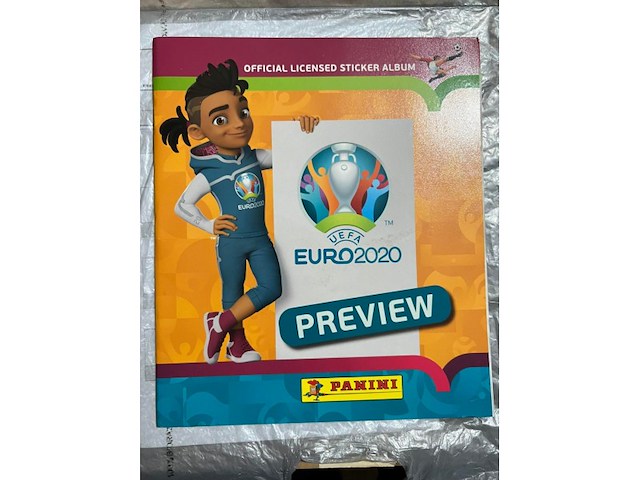 UEFA Euro 2020 Preview Panini (PRAZAN)