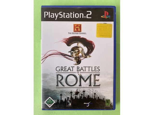 The History Channel Great Battles Of Rome - PS2 igrica