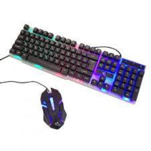 Komplet tastatura i miš JK-KT288 Membrane Lights