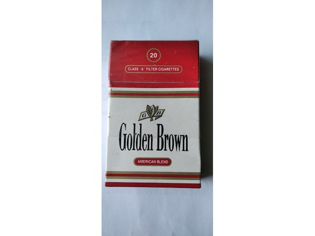 Golden Brown kutija od cigareta
