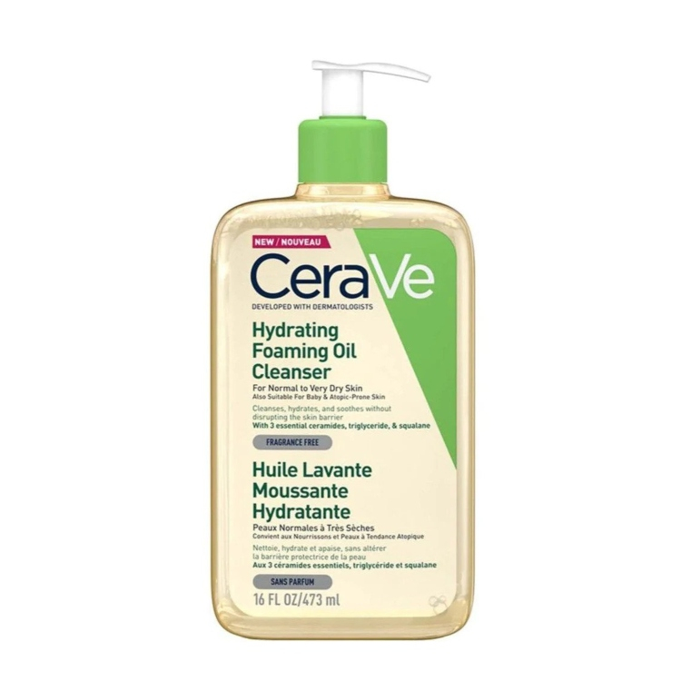 CeraVe Hydrating Foaming Oil Cleanser 473ml