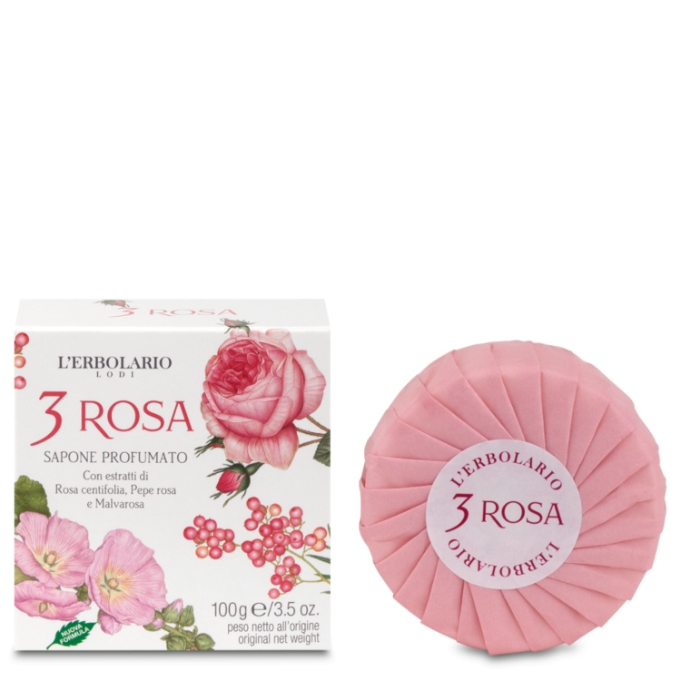 L'Erbolario 3 Rosa sapun 100g