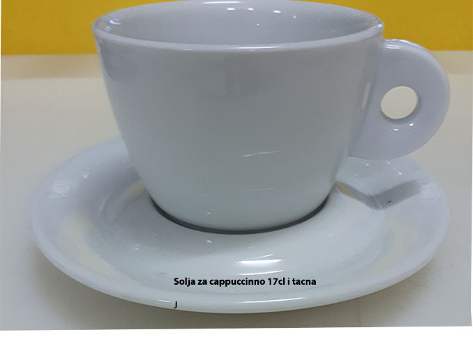 Solja za cappuccino 17cl i tacna